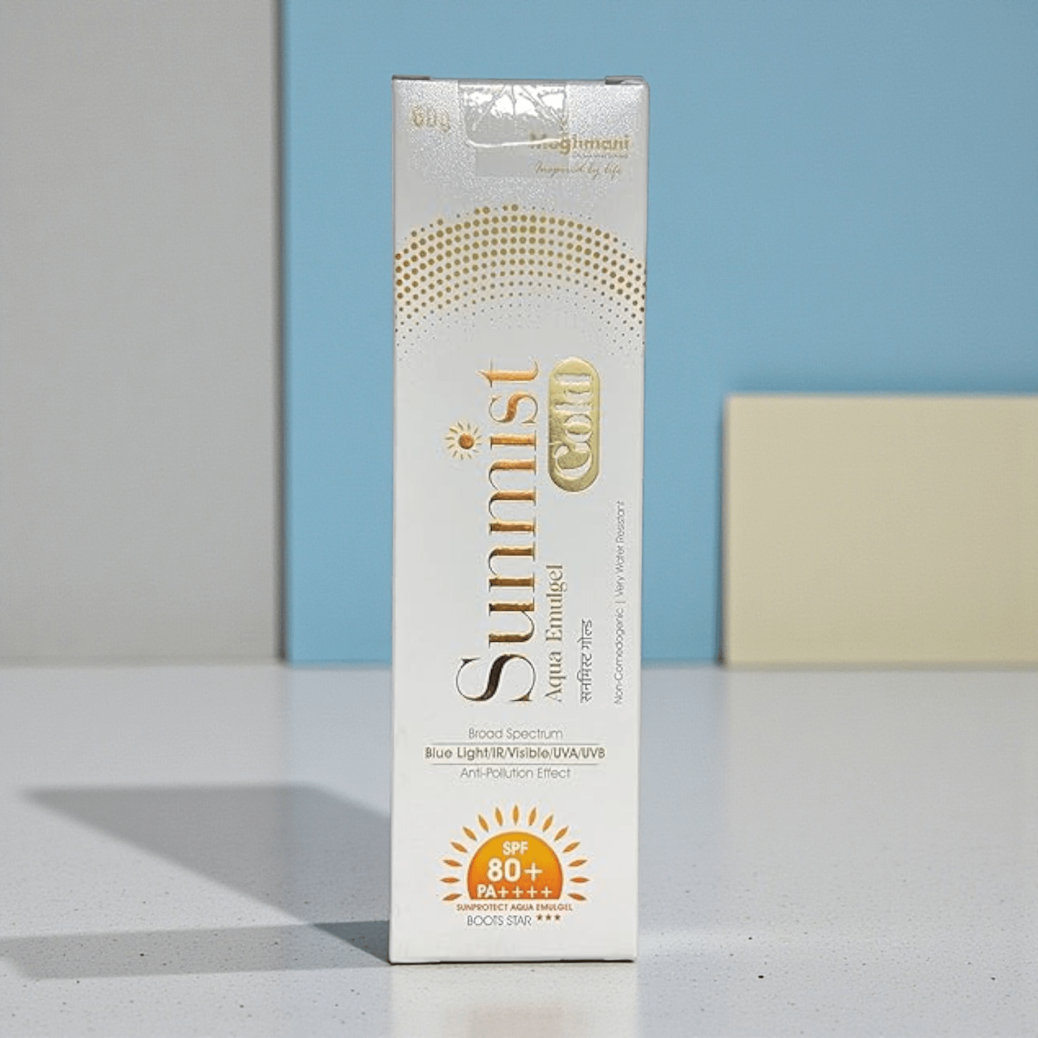 Sunmist Aqua Emulgel gold – Cosmosentials